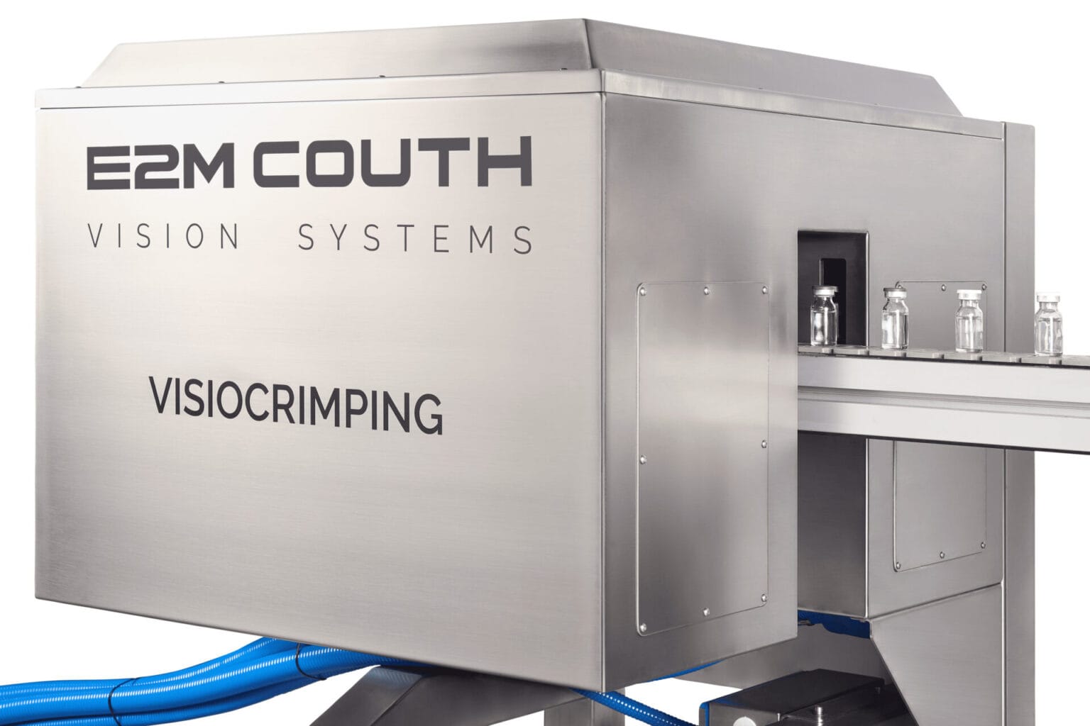 Visiocrimping: 360º crimping control inspector for vials | E2M COUTH